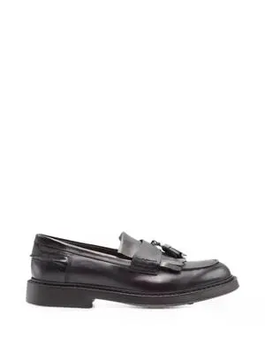 DOUCAL'S Adler Tassel Kiltie Loafers - Brown