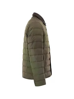 Herno Quilted Shirt-collar Padded Jacket