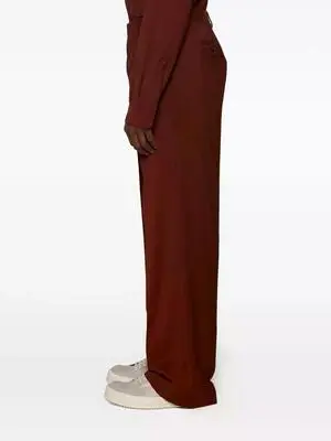 Rick Owens Tailored Trousers - Red