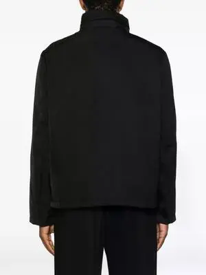 Emporio Armani Logo-plaque High-neck Jacket