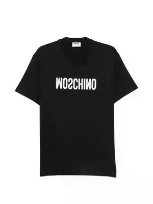 Moschino Logo-print T-shirt - Black