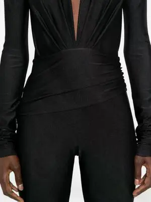 Andamane Plunging Backless Jumpsuit