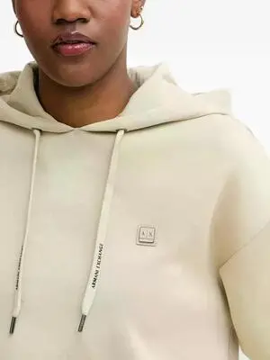 Armani Exchange Logo Patch Hoodie