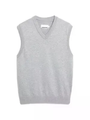 ARMEDANGELS V-neck Sleeveless Vest - Grey
