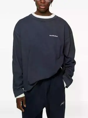 Acne Studios Logo-print Layered Sweatshirt