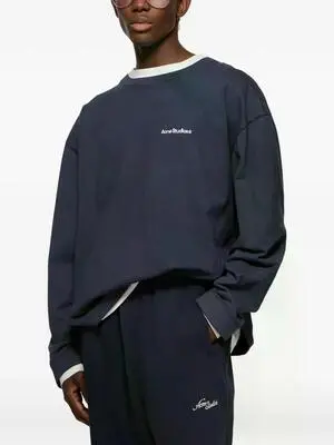 Acne Studios Logo-print Layered Sweatshirt
