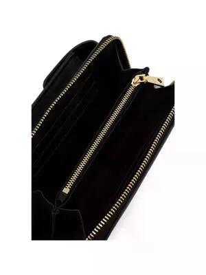 Moschino Quilted Logo-plaque Wallet