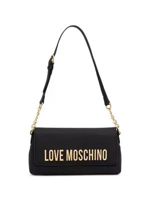 Moschino Logo-lettering Chain-link Tote Bag