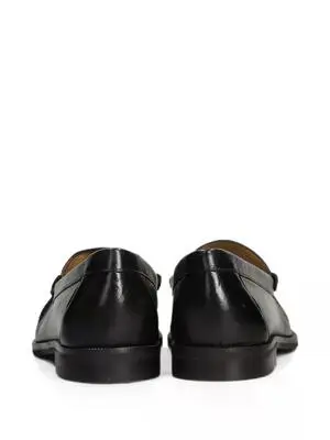 JULIE DEE Ruched Penny Loafers