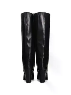 JULIE DEE Pointed-toe Knee-high Boots