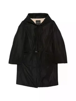 ROSSO 35 Hooded Button-fastening Jacket