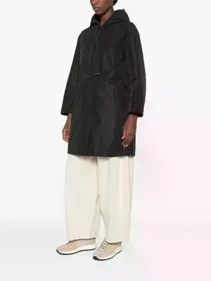 ROSSO 35 Hooded Button-fastening Jacket