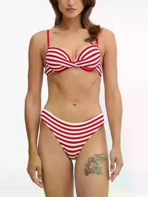 EA7 Striped Bikini - Red