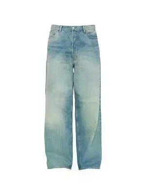 Wood Wood Wwtype 3 Faded-effect Jeans - Blue