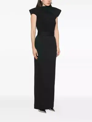 Solace London Faro Belted Maxi Dress