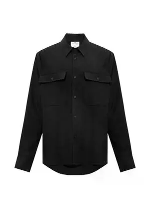 COURREGES Twill Workwear Shirt - Black