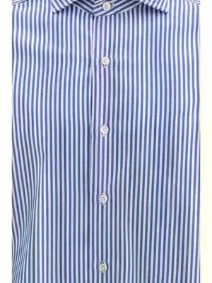 FINAMORE 1925 Striped Long-sleeve Shirt