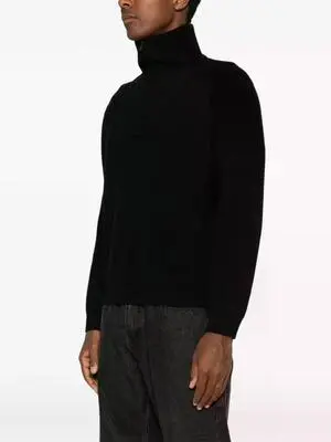 Saint Laurent Ribbed-knit Crew-neck Sweater