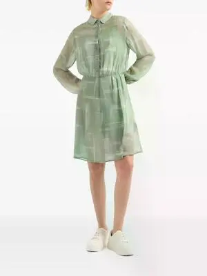 Armani Exchange Long-sleeve Mini Dress