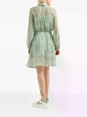 Armani Exchange Long-sleeve Mini Dress