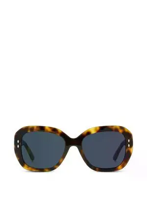 Isabel Marant Étoile Tortoiseshell-effect Rectangle-frame Sunglasses - Brown