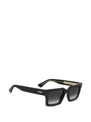 Moschino Rectangle-frame Sunglasses - Black