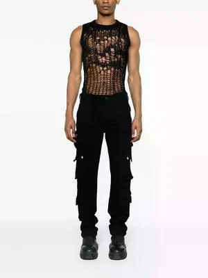 Rick Owens Open-knit Tank Top