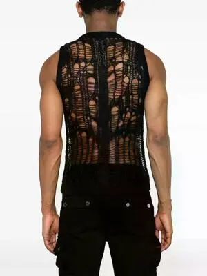 Rick Owens Open-knit Tank Top