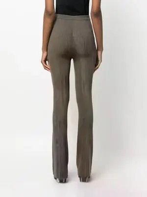 Rick Owens Ribbed Flared Trousers