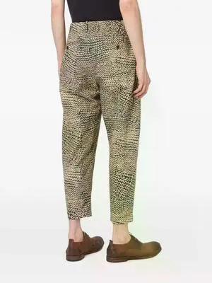 UMA WANG Printed Drawstring Trousers