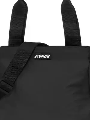K-WAY Aisy Logo-patch Tote Bag