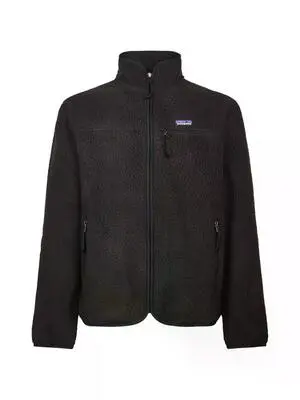 Patagonia Retro Pile Zip-up Jacket - Black