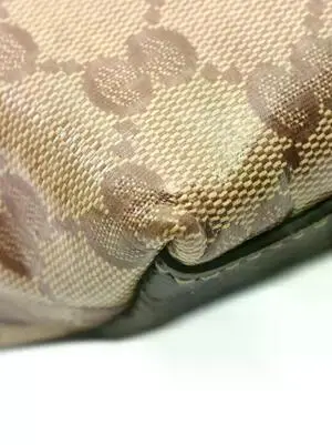 Gucci Interlocking G Gg Crystal Canvas Tote Bag