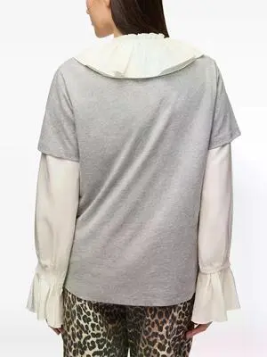 GANNI T-shirt With Forest Teddy