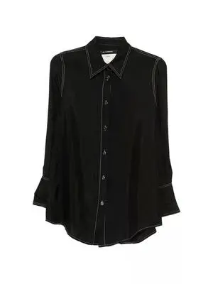 SONG FOR THE MUTE Contrast Stitch Shirt