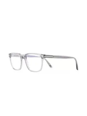 TOM FORD Wayfarer-frame Optical Glasses - Grey