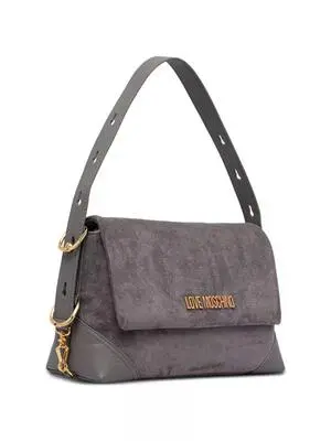 Moschino Logo-plaque Foldover Tote Bag