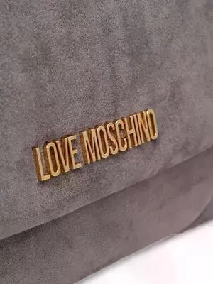 Moschino Logo-plaque Foldover Tote Bag