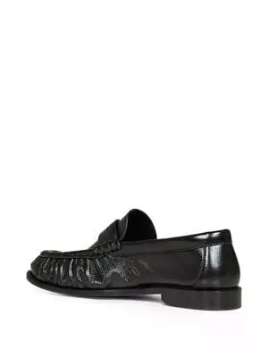 Saint Laurent Le Loafer Supple In Shiny Leather