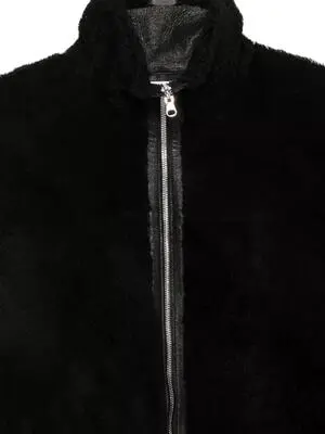 UTZON Shearling Zip-up Reversible Jacket