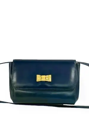 Gucci 20th Century Calfskin Crossbody Bag - Blue