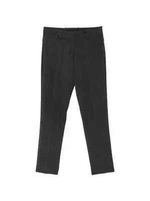 ROSSO 35 Belt-loops Trousers - Black