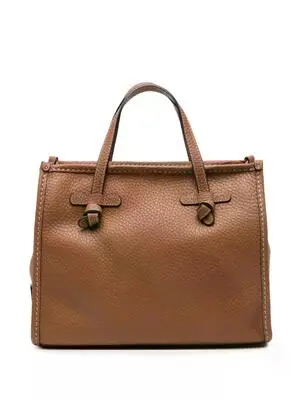 GIANNI CHIARINI Marcella Leather Tote Bag - Brown