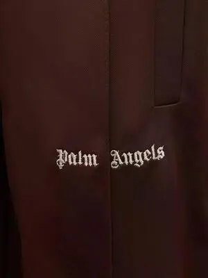 Palm Angels Logo-print Side-stripe Track Pants