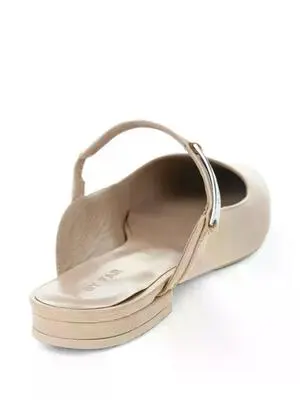 By Far Etta Logo-plaque Mules