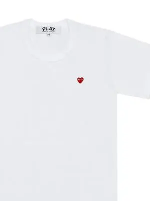 Play Comme Des Garcon Patched T-shirts For Women