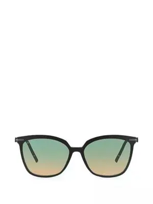 SILHOUETTE Vibrant Horizon Square-frame Glasses - Black