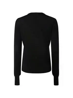 Coperni Hand Brooch Long-sleeve Sweater
