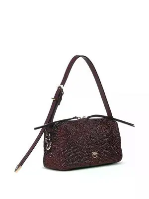 Pinko Crystal Embellished Shoulder Bag