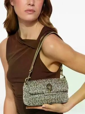 Kurt Geiger Crystal-embellishment Eagle-detail Shoulder Bag